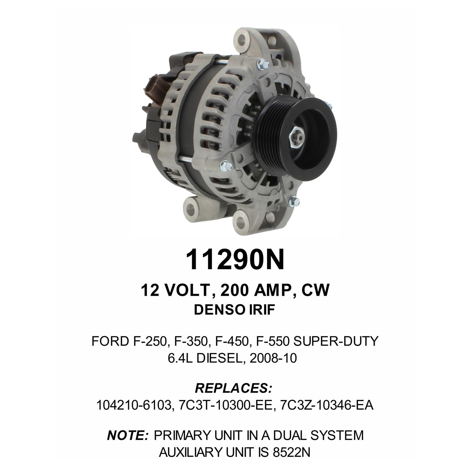 Alternators | HP-11290-350 | Autotech