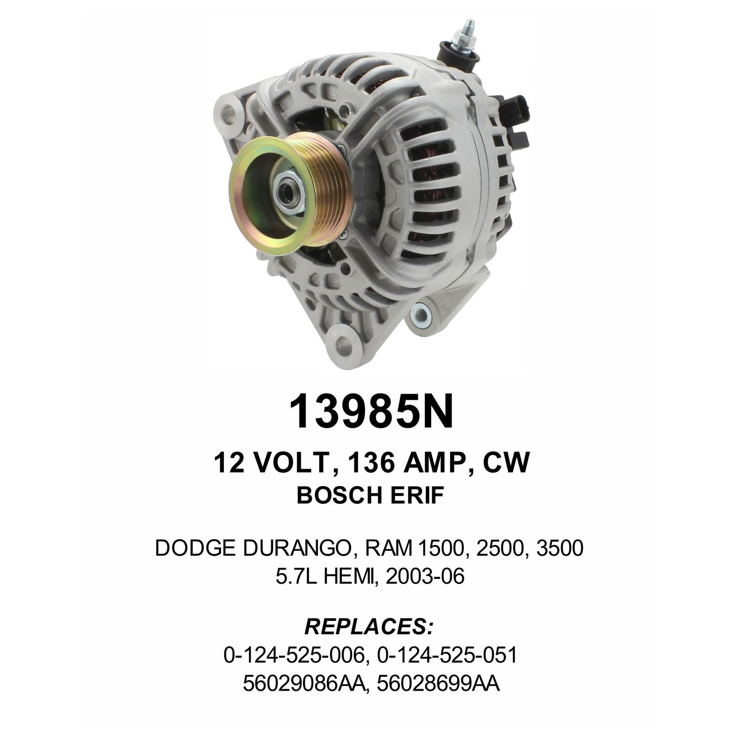 Alternators | HP-13985-320A | Autotech